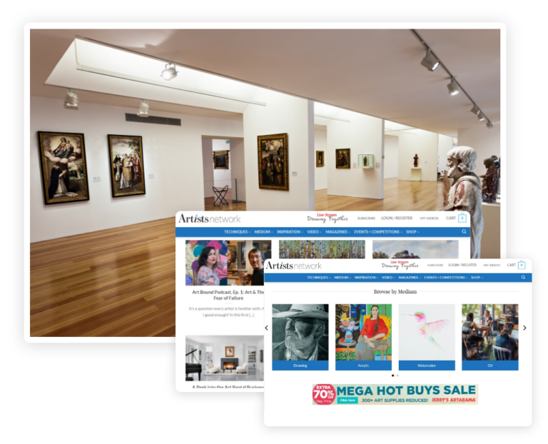 Case Study: Artist Network | Creative Publishing Platform by Codup